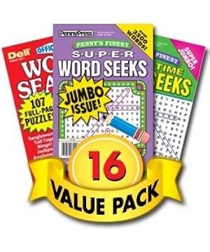 Patchwords Word Seek / Word Search Puzzles with a Twist – 4 Pack ...