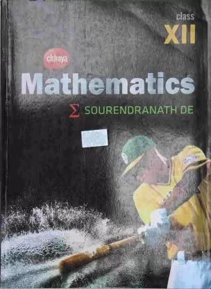 Chhaya Prakashani Mathematics Class 12 (Paper, Sourendranath De ...