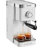 Amazon.com: VEVOR Espresso Machine- Built in Grinder, 15 Bar Semi ...