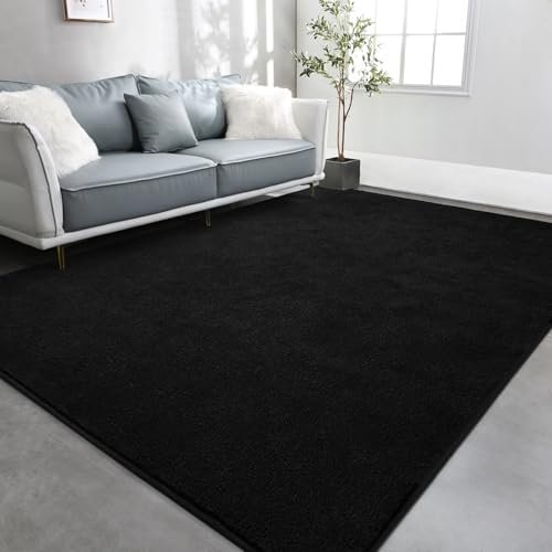Amazon.com: AROGAN Modern Shag Area Rug for Living Room, 5x7 Feet ...