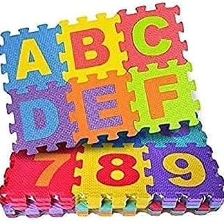 Buy Ayansh Traders Store ABC Foam Mat for Kids with Interlocking ...