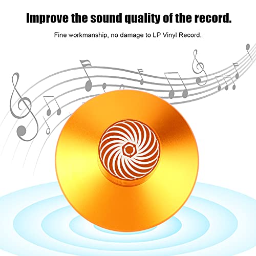Vinyl Record Clamp, Aluminum Audio Disc Turntable Stabilizer Clamp ...