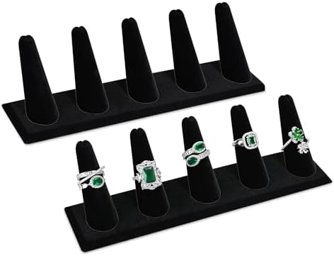 Amazon.com: MOOCA 2 Pcs Set Ring Organizer for Showcase Display Drawer ...