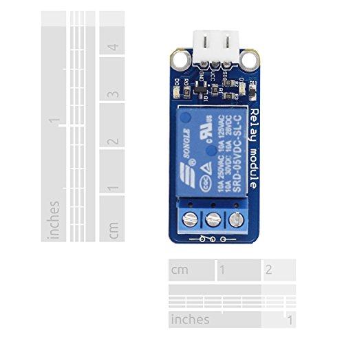 SunFounder Relay Module Compatible with Arduino and Raspberry Pi 5V DC ...