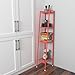 Amazon.com: MOFAIN 4 Tier Ladder Shelf - Metal Frame Red Storage ...