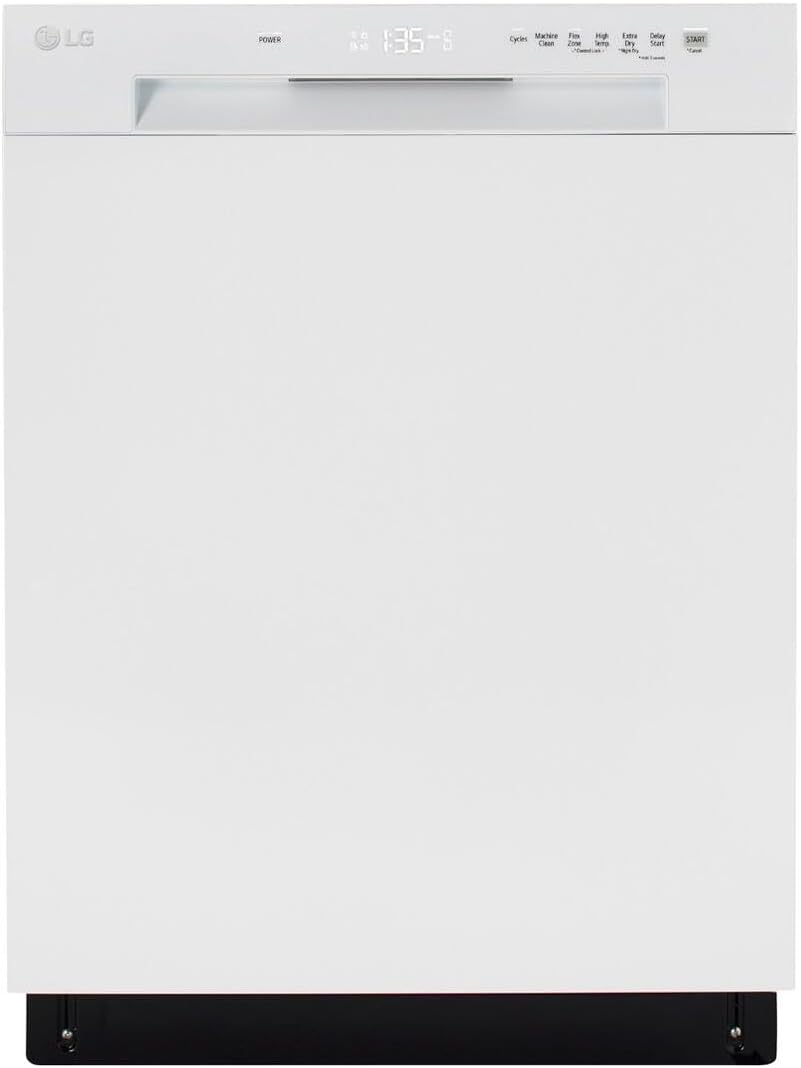 Amazon.com: LG 24-Inch Front Control Dishwasher with SenseClean in ...