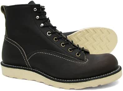 Amazon.co.jp: レッドウイング RED WING - RW 2914 黒 エボニー ラインマン ブーツ 26cm(US8 ...