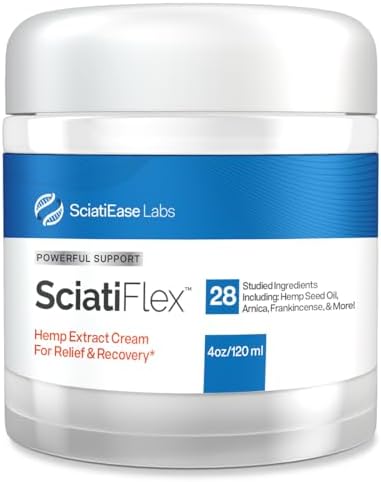 Amazon.com: SciatiFlex Topical Sciatic Cream - Maximum Strength Hemp ...