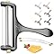 Amazon.com: Zulay Kitchen Stainless Steel Wire Cheese Slicer ...