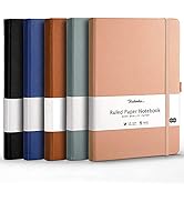 Amazon.com : HIUKOOKA College Ruled Notebook, 320 Pages A5 Hardcover ...