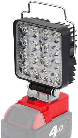 LED Work Light for Milwaukee m18(1 Pack),48W 3800 Lm, Low Voltage to ...