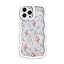 Amazon.com: UEEBAI Wave Frame Clear Case for iPhone 13 Pro Max 6.7 inch, Wavy Flower Case Pretty ...