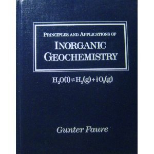 Principles and Applications of Inorganic Geochemistry: Amazon.co.uk ...