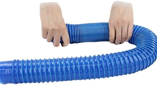 Flexible Blue Rubber Ventilation Duct Hose 30-300mm Diameter Corrugated ...