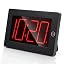 Timegyro LED Battery Wall Clock, Visable in the Night, No Plug In ...