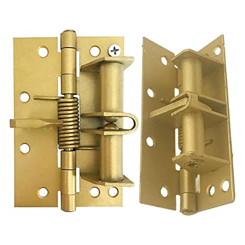 2Pcs 4inch Self-Opening Spring Hinges Automatic Door Self-Closing Hinge ...