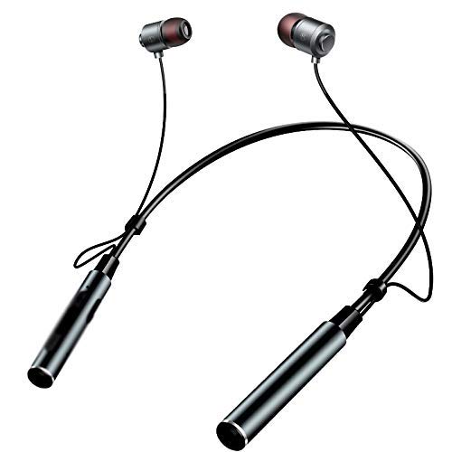 BS Power Bluetooth Neckband with Metal Head in-Earphone Flex Sweat ...