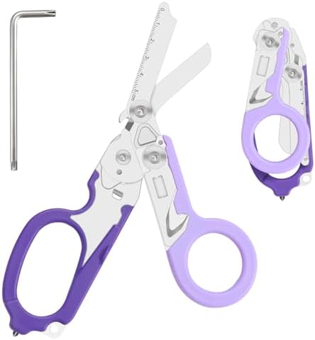 Amazon.com: Pro 6-in-1 Multifunctional Trauma Shears Foldable ...