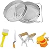 Amazon.com : Honey Harvesting Kit Set of 5, Double Sieve Honey Strainer ...