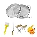 Amazon.com : Honey Harvesting Kit Set of 5, Double Sieve Honey Strainer ...
