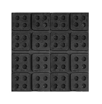 Easyflex Anti Vibration Rubber Pads, Natural Rubber Waffle Vibration ...