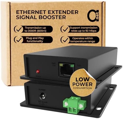 Amazon.com: Ethernet Range Extender 600m 2000ft Over Twisted UTP kit or ...