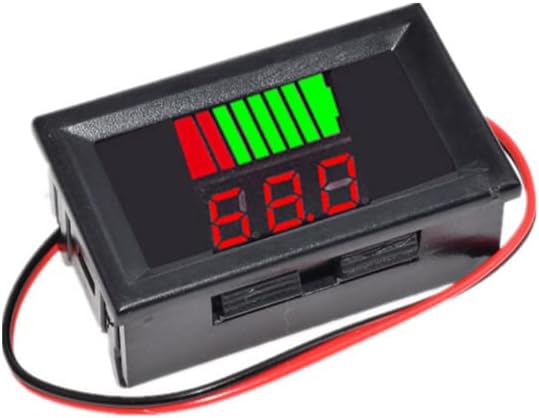 Amazon.com: Car Battery Charge Level Indicator 12V 24V 36V 48V 60V 72V ...