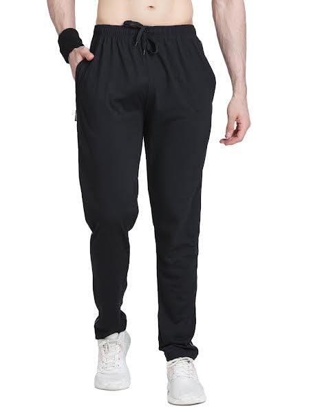 FANDOM Regular Fit Track Pant for Men's (Black, XL) : Amazon.in ...
