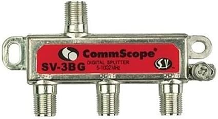 Amazon.com: Commscope Sv-3bg 3-way Balanced Splitter, 5-1002 Mhz by ...