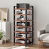 Amazon.com: OMKUOSYA 7-Tier Heavy Duty Audio Component Rack, 140cm Tall ...