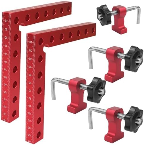 BIGP 2Pcs 90 Degree Positioning Block Aluminum Alloy Right Angle Fixing ...