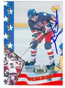 Dave Silk autographed Hockey Card (1980 United States Olympic Hockey ...