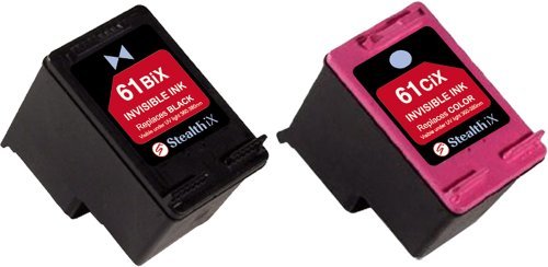 Stealth iX Ink - HP 61BiX & 61CiX - Combo Invisible Ink Replacement ...