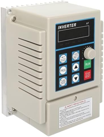 Amazon.com: Variable Frequency Inverter 1.5KW VFD Single Phase to Three ...