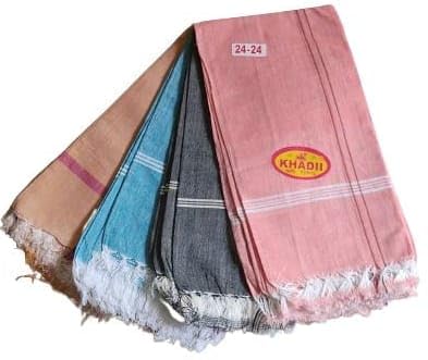 Buy PasCom Pure Khadi Hanky (RUMAL) For Men & Women | Pack of 8 ...