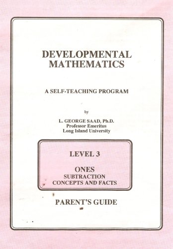 Amazon.com: Developmental Mathematics: A Self Teaching Program- Parents ...