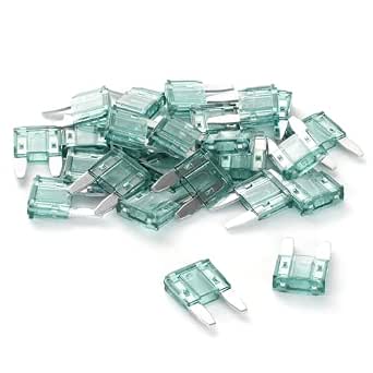 Amazon.com: (25Pcs) 1 Amp Mini Car Fuses, 1A Automotive Fuses, Blade ...