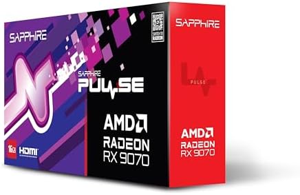 Sapphire PULSE AMD RADEON™ RX 9070 XT GAMING 16GB DUAL HDMI/DUAL DP ...