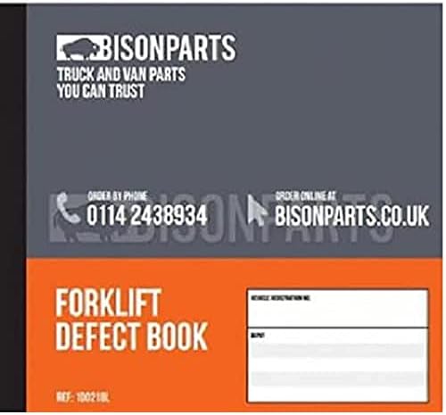 Bison Parts 100218 TachPro Tachograph 50 Pages Forklift Truck Daily ...