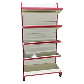 IRONIC Slotted Channel Rack | Grocery Rack | Multipurpose Adjustable ...