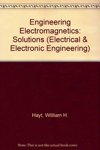 Engineering Electromagnetics: William H. Hayt Jr.: 9780070273856 ...