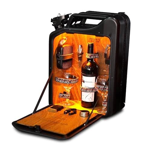 Amazon.com: Handcrafted Custom Minibar, Unique Wine Box, Wall Mounted ...