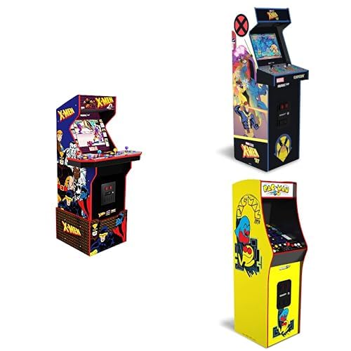 Amazon.com: ARCADE1UP Arcade 1Up X-Men 4 Player Arcade Bundle : Toys ...