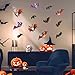 Amazon.com: DmHirmg Halloween Bats Wall Stickers, 73PCS 3D Decorative ...