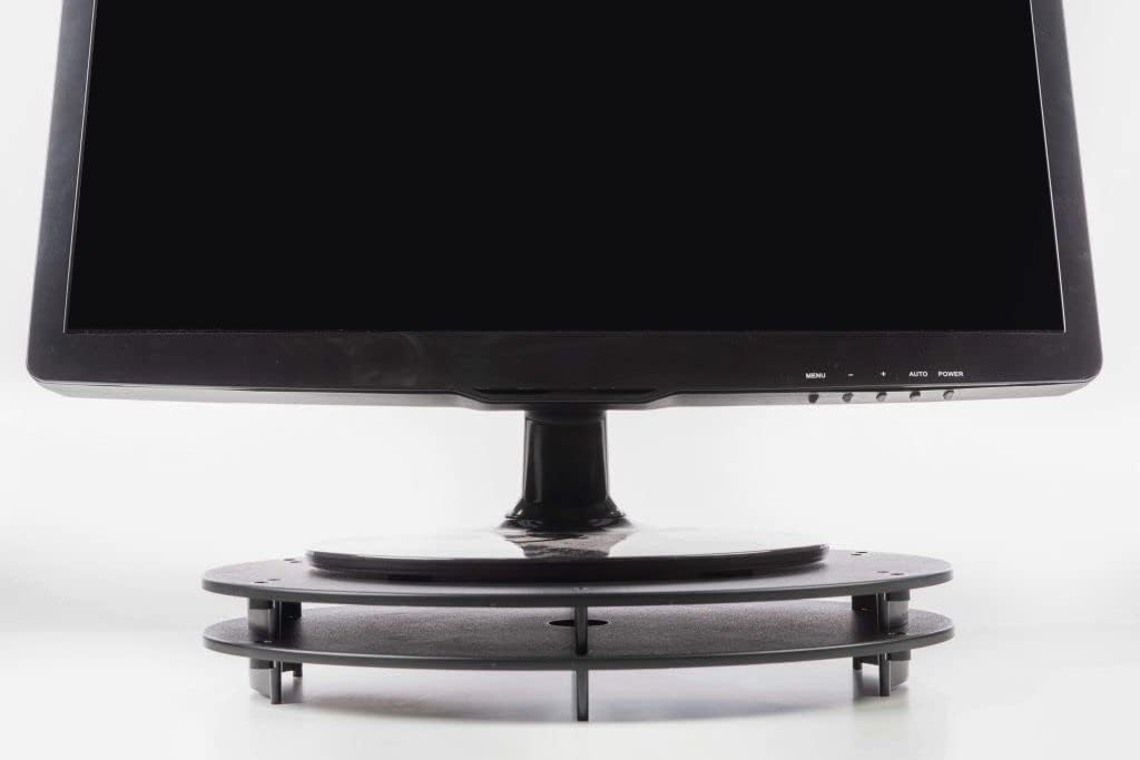 Amazon.com: Vu Ryte Stackable 1 Inch Computer Monitor Riser Stand, Oval ...