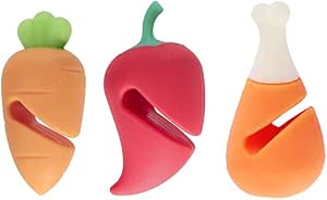 Amazon.com: JCYUANI 3 Pieces Pot Lid Lifter Silicone Spill Stopper Anti ...