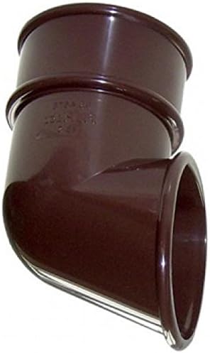 FLOPLAST 68mm Round Gutter Pipe Socket - White - Pack of 2 : Amazon.co ...