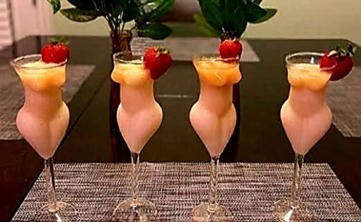 Buy Lady Shape Glass 300ML Online at Low Prices in India - Amazon.in