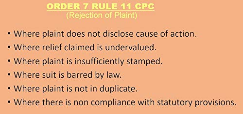 Format Under Order 7 Rule 11 CPC : Amazon.in