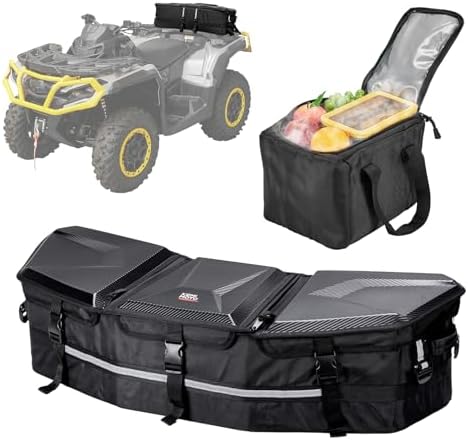 Amazon.com: Benlari 53L ATV Storage Bags Waterproof, X3 Rear Storage ...